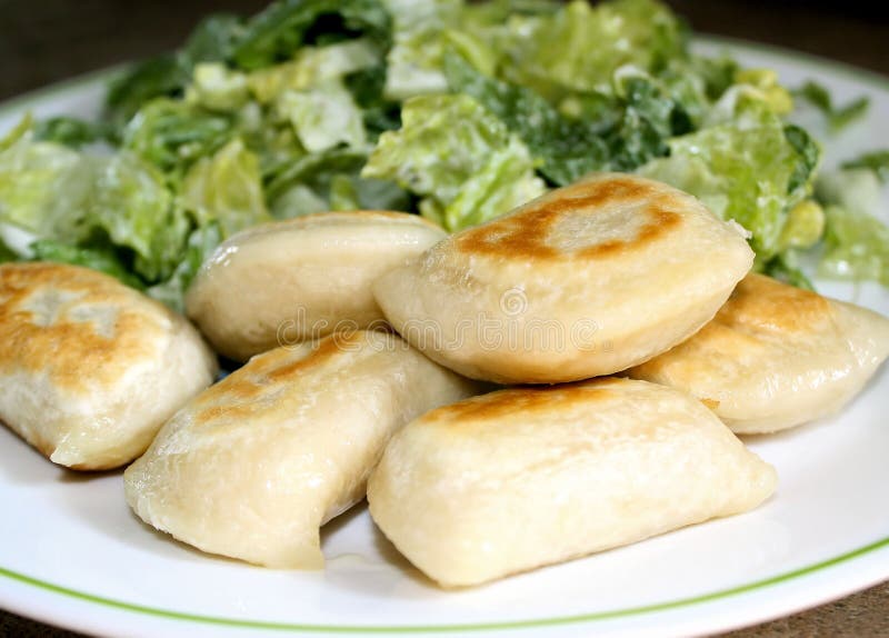 Perogies stock photo. Image of healthy, mealtime, plate - 20419592
