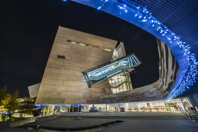 Perot Museum Dallas Texas in HDR Editorial Stock Photo - Image of stone ...
