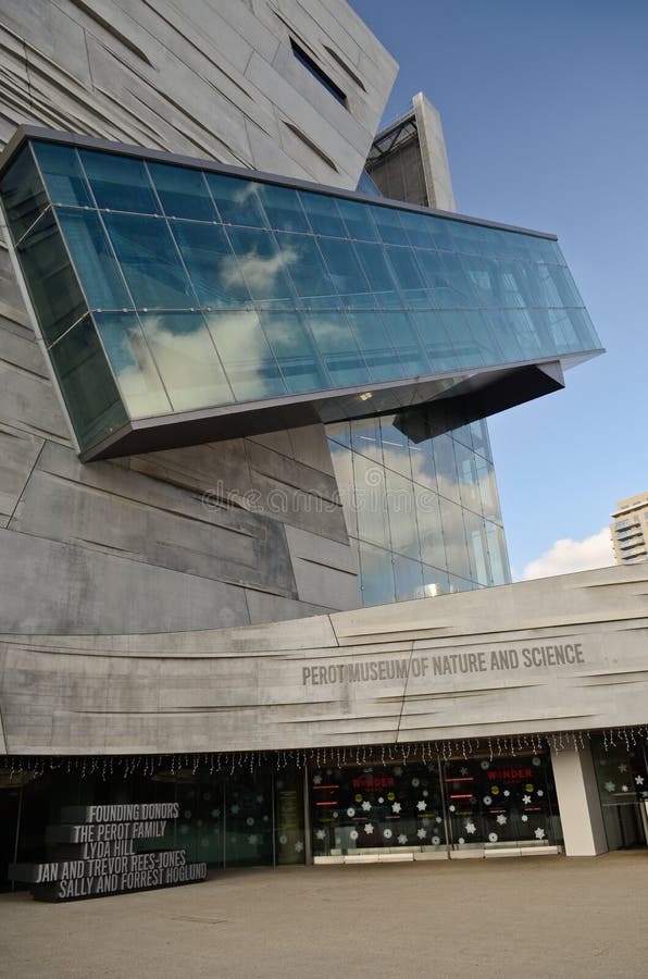 Perot Museum of Nature and Science Editorial Photo - Image of building ...