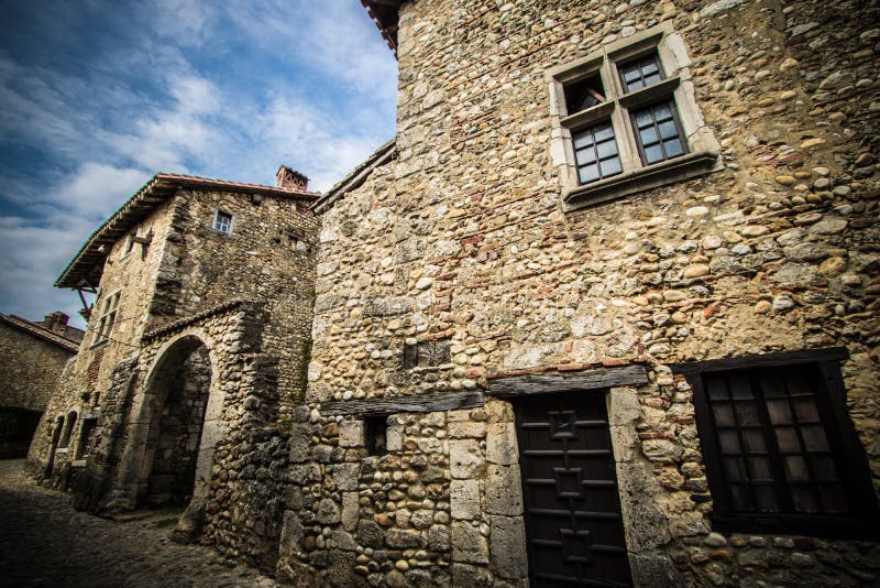 Perouges stock photo. Image of stone, perouges, villages - 79123220