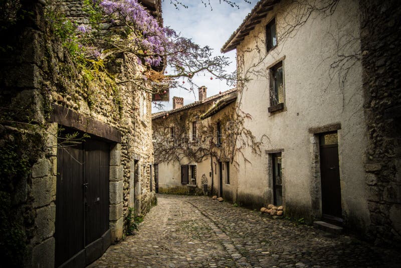 Perouges stock photo. Image of stone, perouges, villages - 79123220