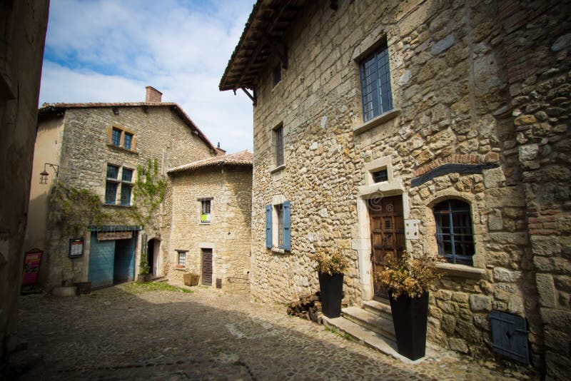 Perouges stock photo. Image of stone, perouges, villages - 79123220