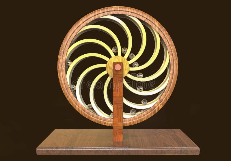 Perpetuum Mobile, Perpetuum Mobile Stock Abbildung - Illustration von ...