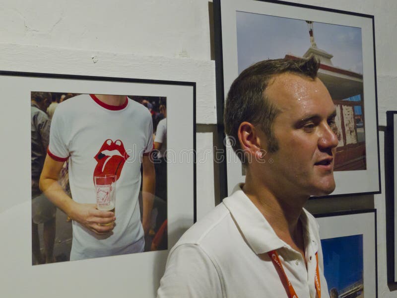 Perpignan, France, Peter Dench, in Art Gallery Editorial Stock Image ...