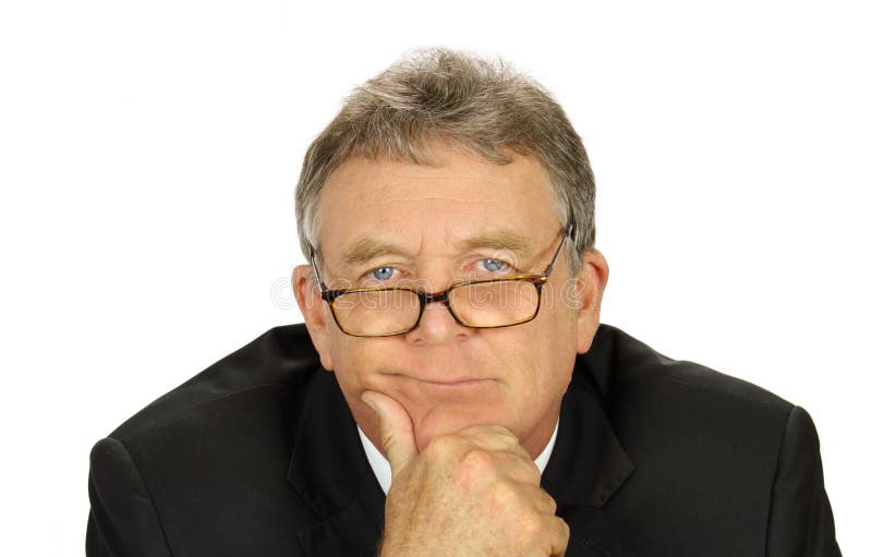 Perplexed Businessman stock image. Image of business - 24763547