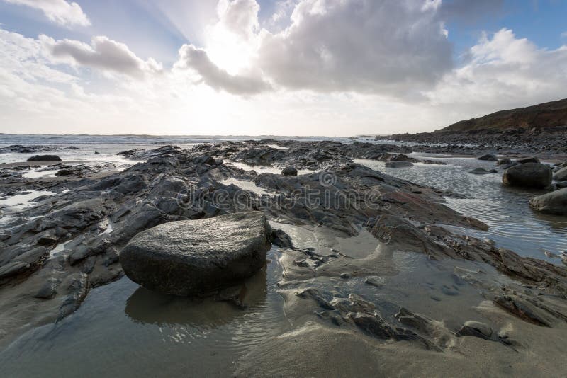 Perranuthnoe stock image. Image of england, mount, european - 64418409