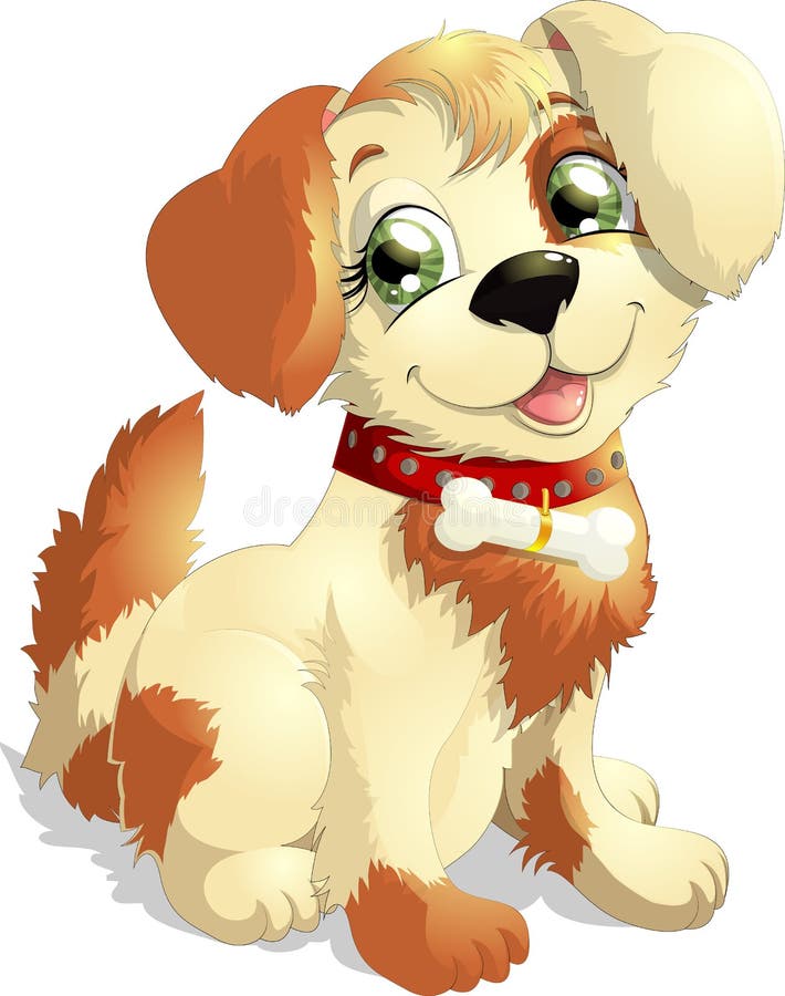 Perrito ilustración del vector. Ilustración de arte, mascota - 42523749