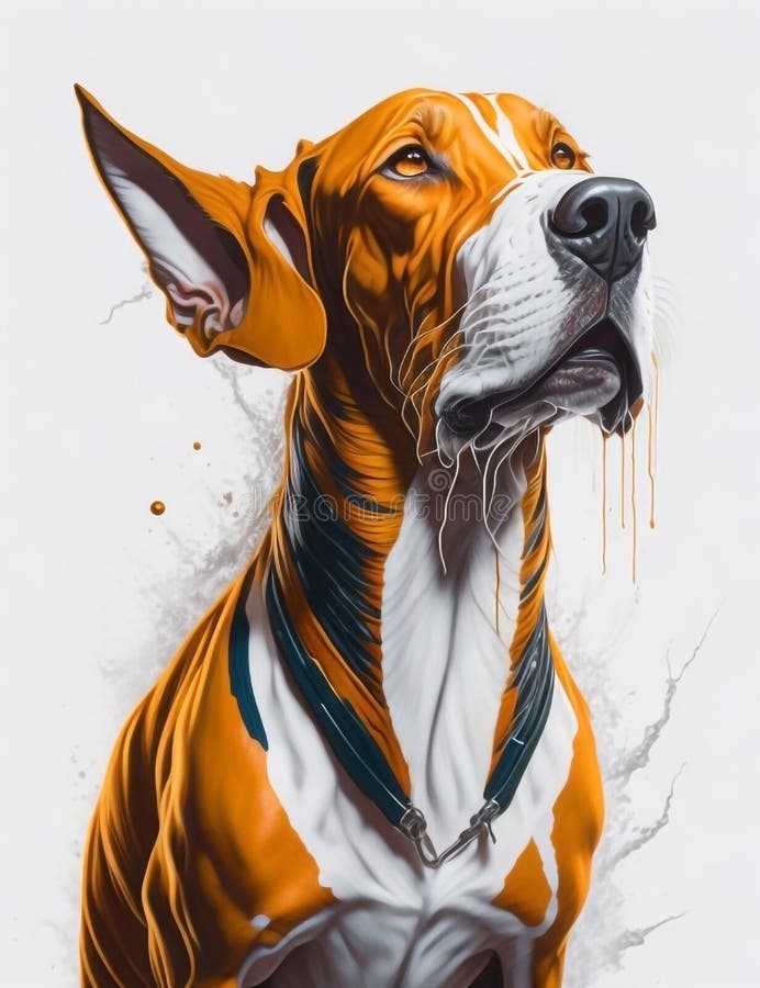 Perrito Perro Perro Perro Perro Perro Blanco De Fondo Salpicado Art 2 ...