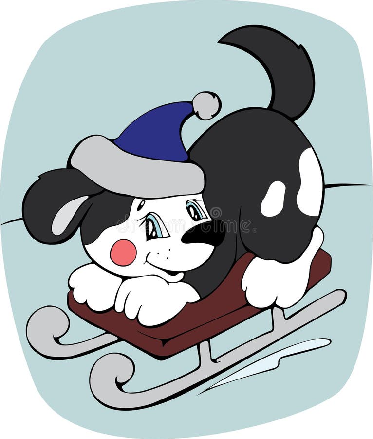 Perro En Trineo Imagen. Imagen: 8149893