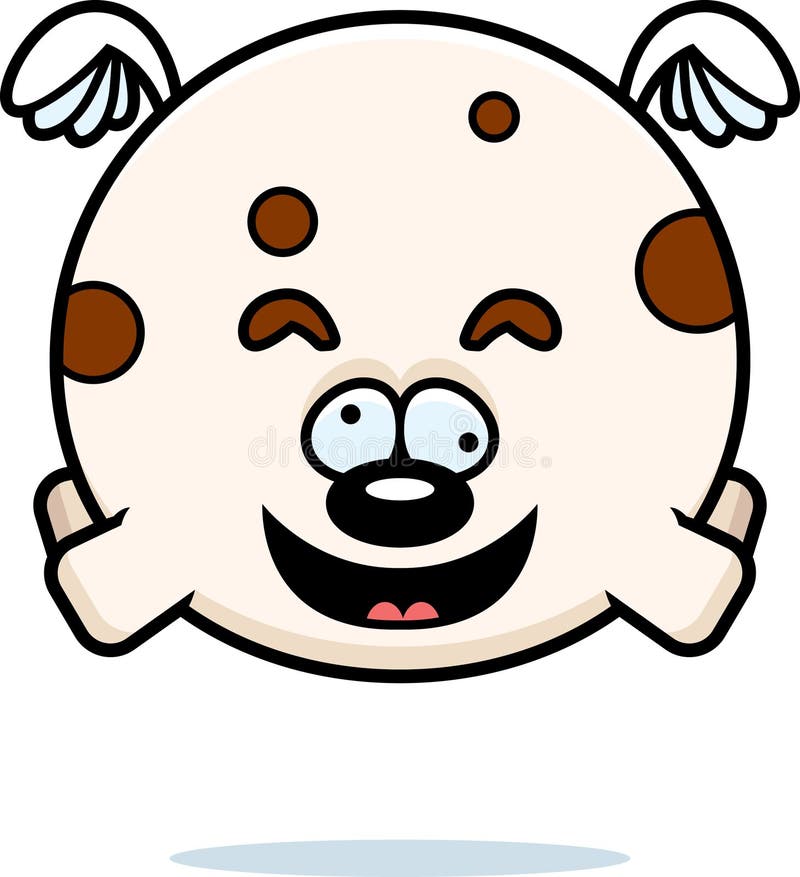 Perro Loco De La Historieta Ilustración del Vector - Ilustración de ...