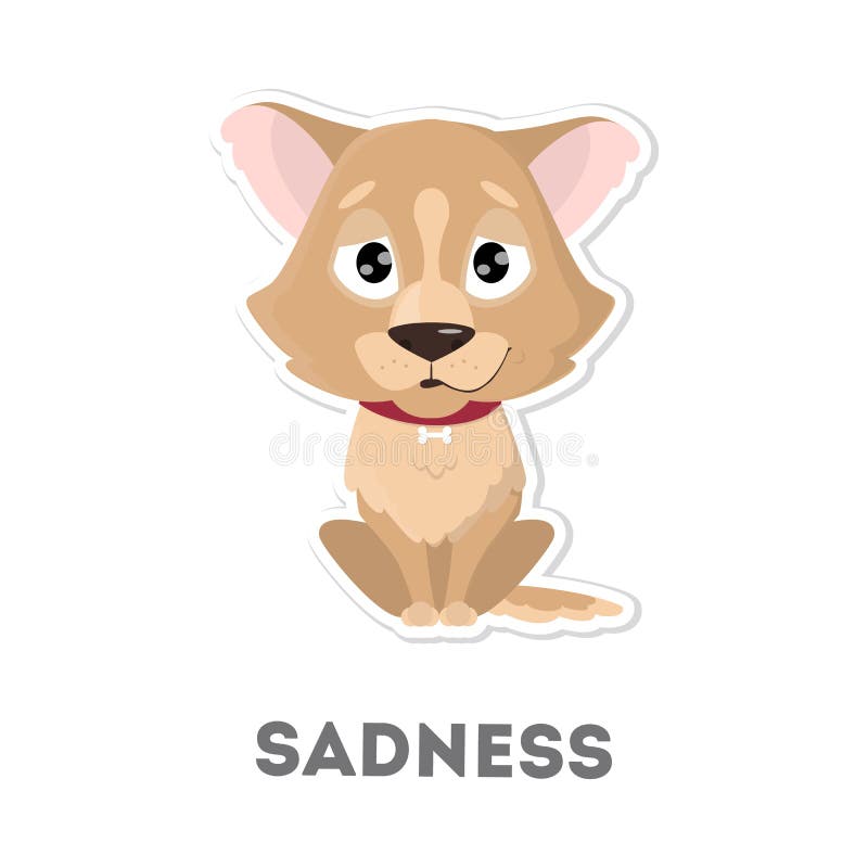 Perro Triste Ilustraciones Stock, Vectores, Y Clipart – (3,905 ...