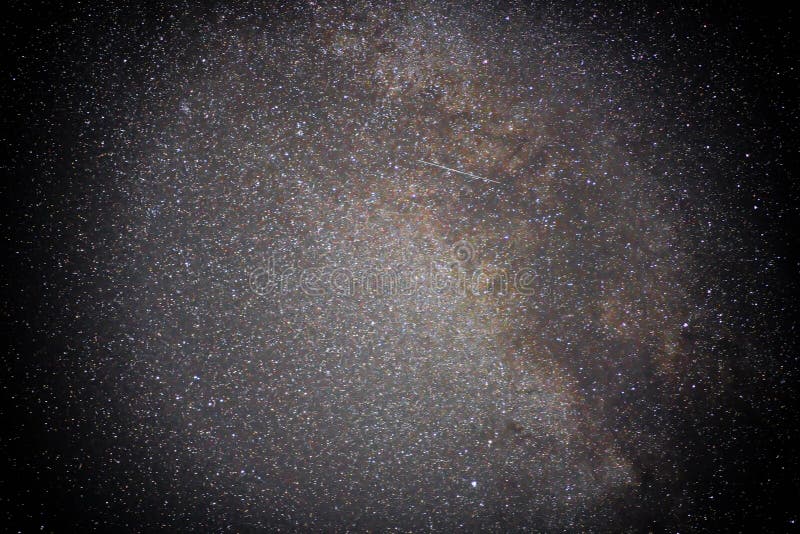 Perseide & Milky Way stock photo. Image of colours - 123889660