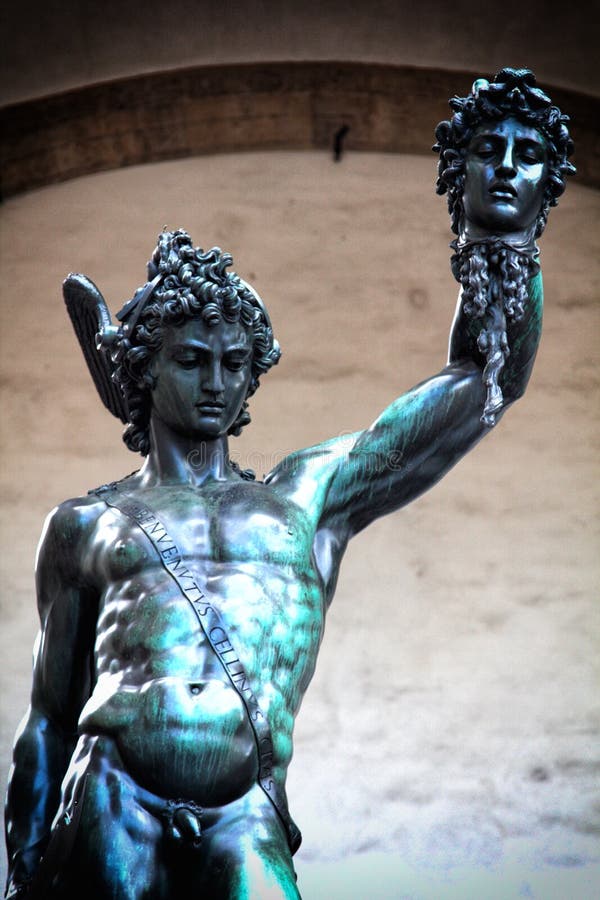 Perseo stock photo. Image of head, ancient, cellini, myth - 47542970