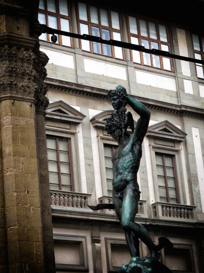 Perseo stock image. Image of myth, classic, bronze, imagination - 48977149