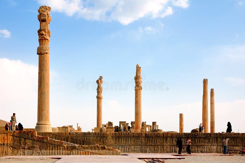 Persepolis stock image. Image of column, palace, gateway - 2650623