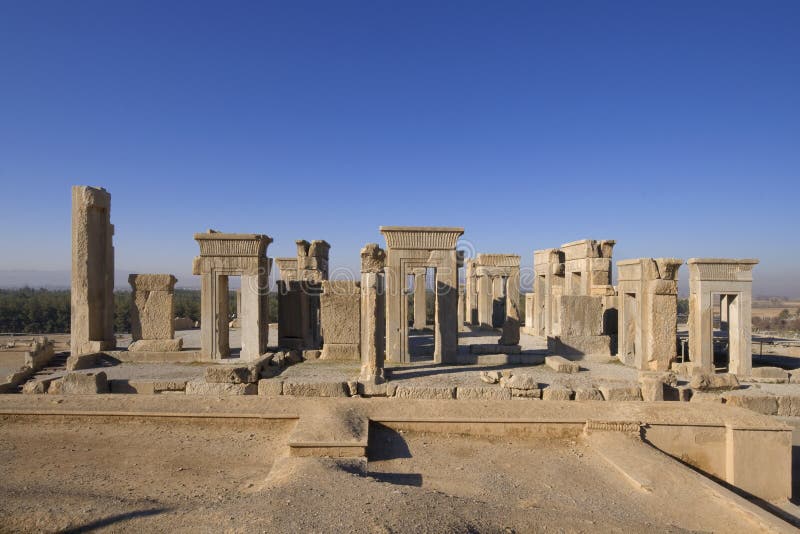 Persepolis - the Palace of Darius I Stock Image - Image of fars, museum ...