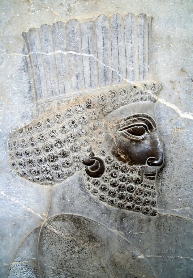 Persepolis Bas Relief stock image. Image of archeology - 11035517