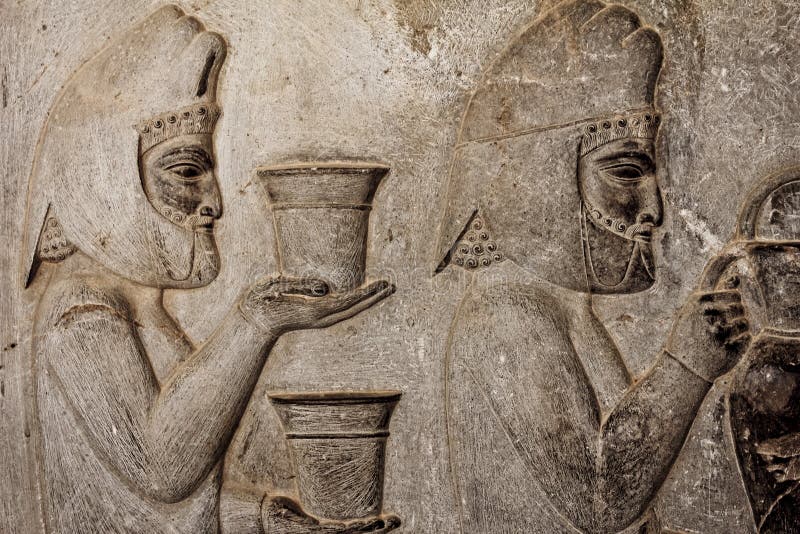 Persepolis Bas Relief stock photo. Image of archeology - 22571722