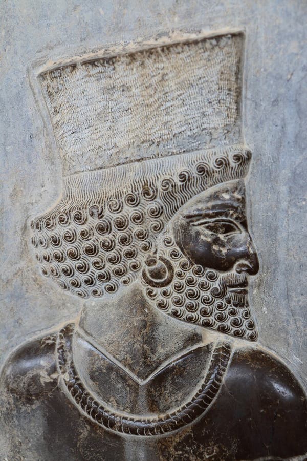 Persepolis Bas Relief stock image. Image of archeology - 11035517