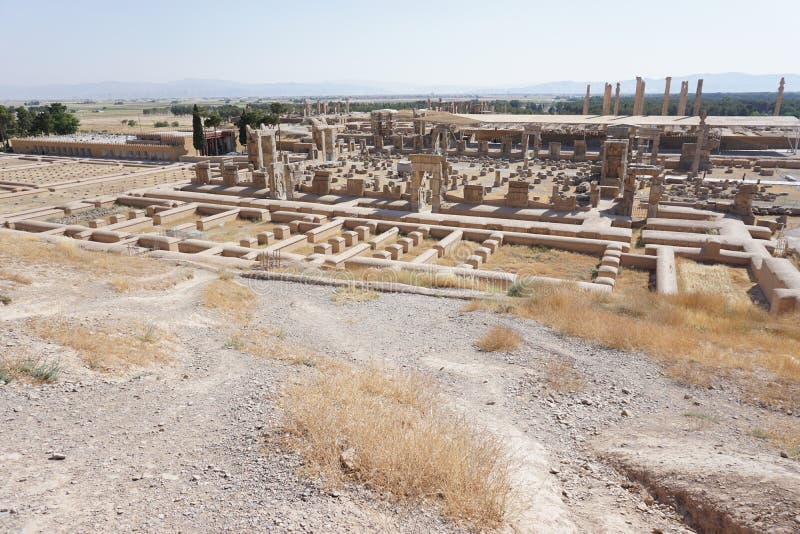 The Persepolis City in Iran Stock Image - Image of town, attraction ...
