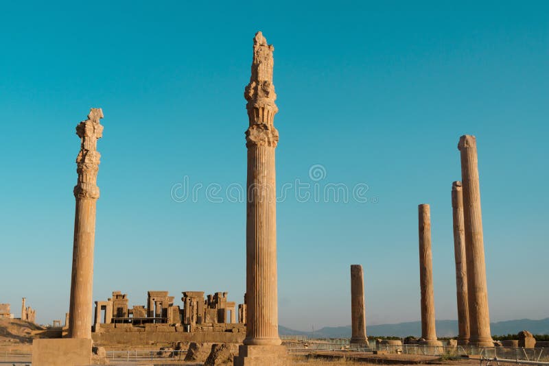 PERSEPOLIS IRAN Persepolis Ancient City Shiraz Iran Stock Image - Image ...