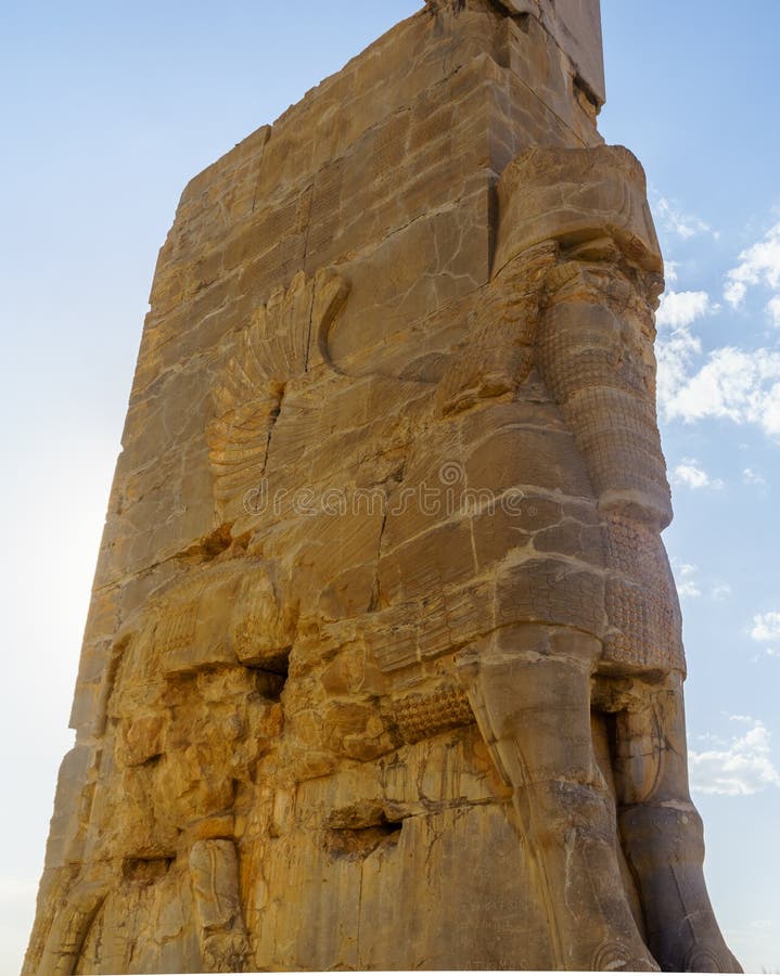 Persepolis Lion In Persepolis Ancient City Shiraz Iran Stock Photo ...