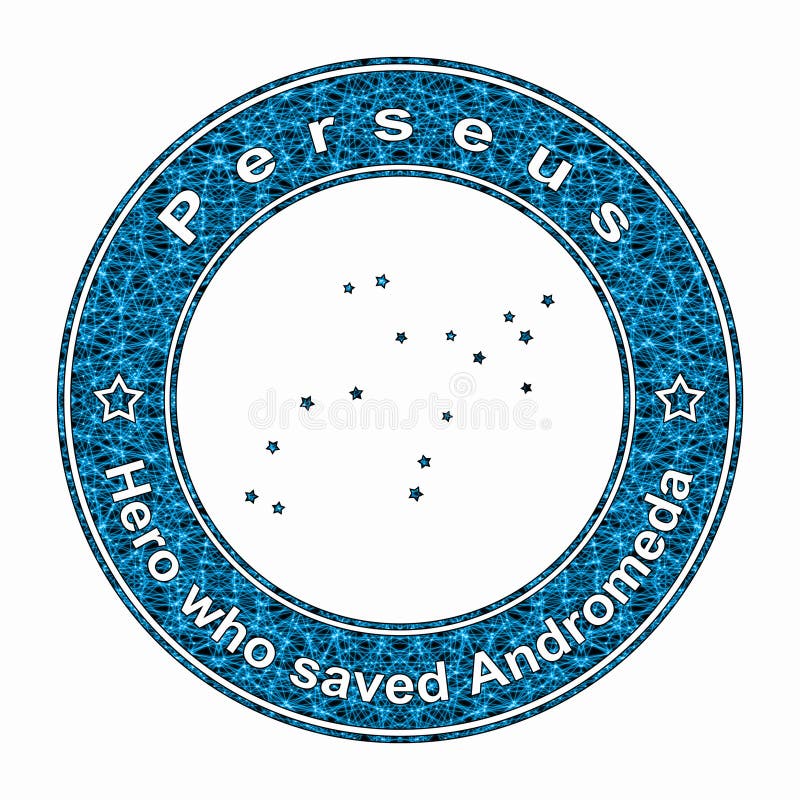 Perseus Star Constellation, Hero Constellation Stock Photo - Image of ...