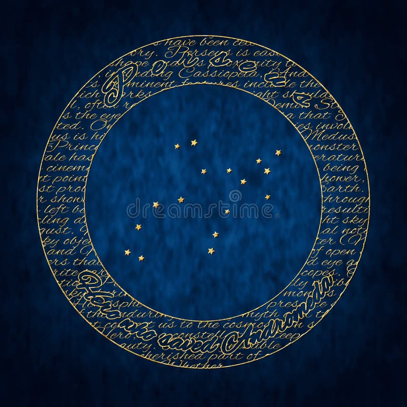 Perseus Star Constellation, Hero Constellation Stock Photo - Image of ...