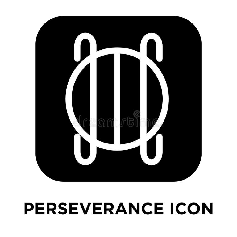 Perseverance Icon Vector Isolated on White Background, Logo Concept of ...