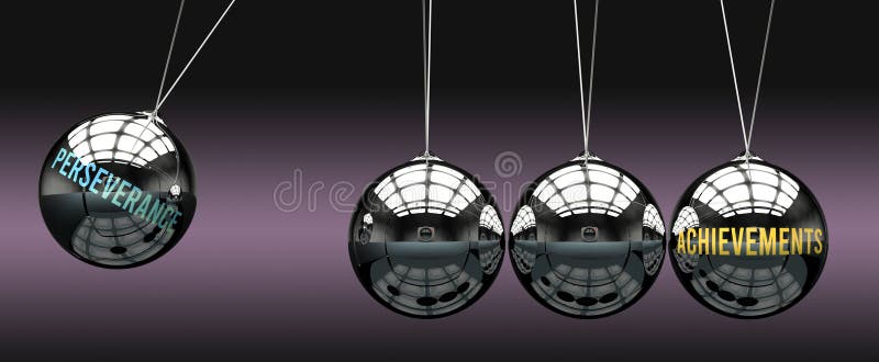 Perseverance Leads To Achievements. a Metaphor in Which Perseverance ...