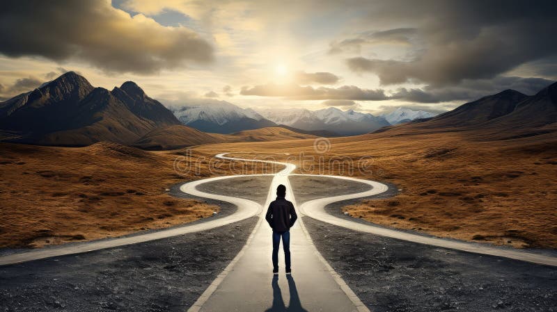 Perseverance road success stock illustration. Illustration of ...