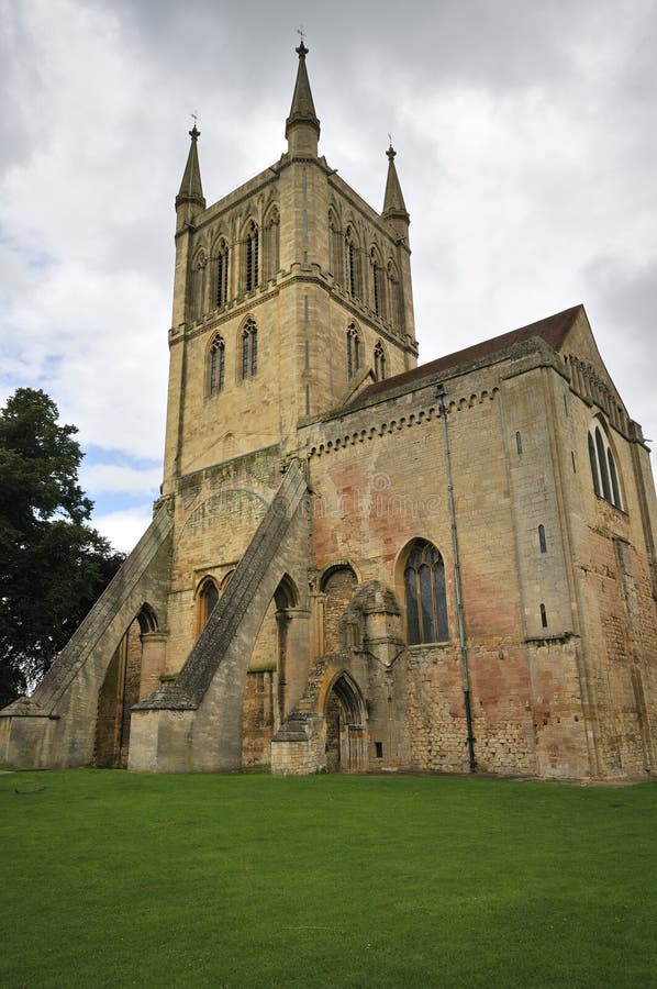 The old church in Pershore stock image. Image of england - 60597355