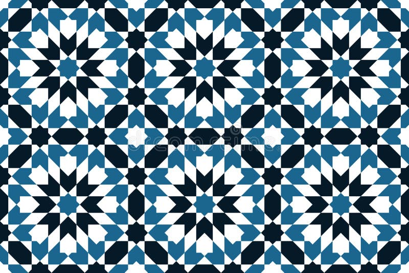 Persian Geometric Islamic Pattern for Ramadan Card Stock Vector ...