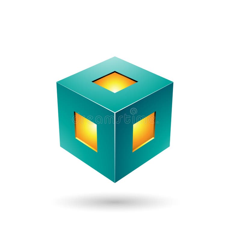 Green Bold Lantern Cube Stock Illustrations – 2 Green Bold Lantern Cube ...