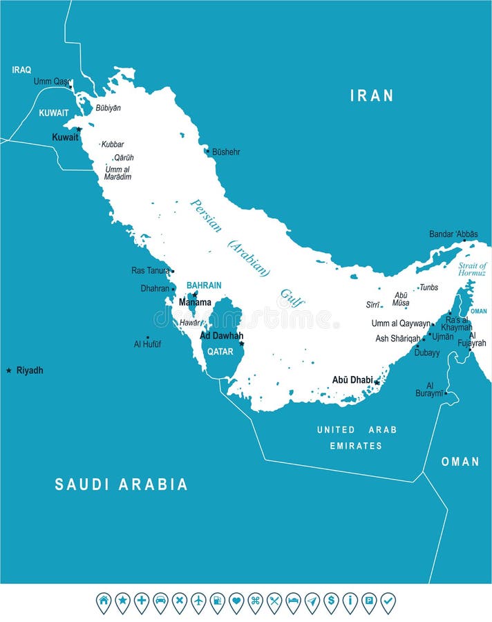 Gulfmap Detailed Stock Illustrations – 1 Gulfmap Detailed Stock ...