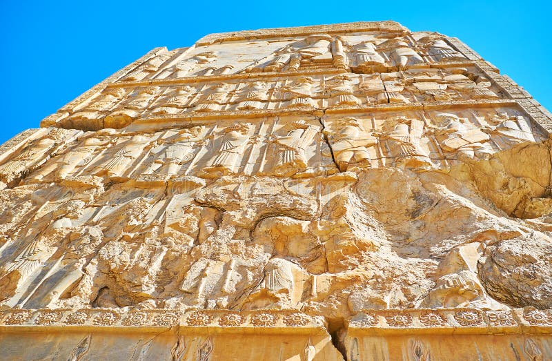 Persian reliefs, Iran stock photo. Image of museum, apadana - 105389636