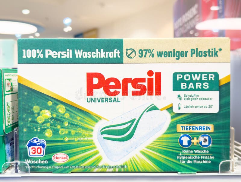 Persil Universal Power Bars Laundry Detergent Packaging with Eco ...