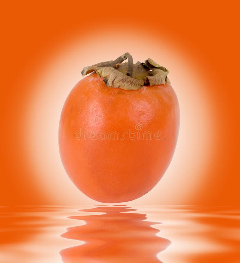 Persimmon stock photo. Image of persimmon, vitamin, closeup - 2499366