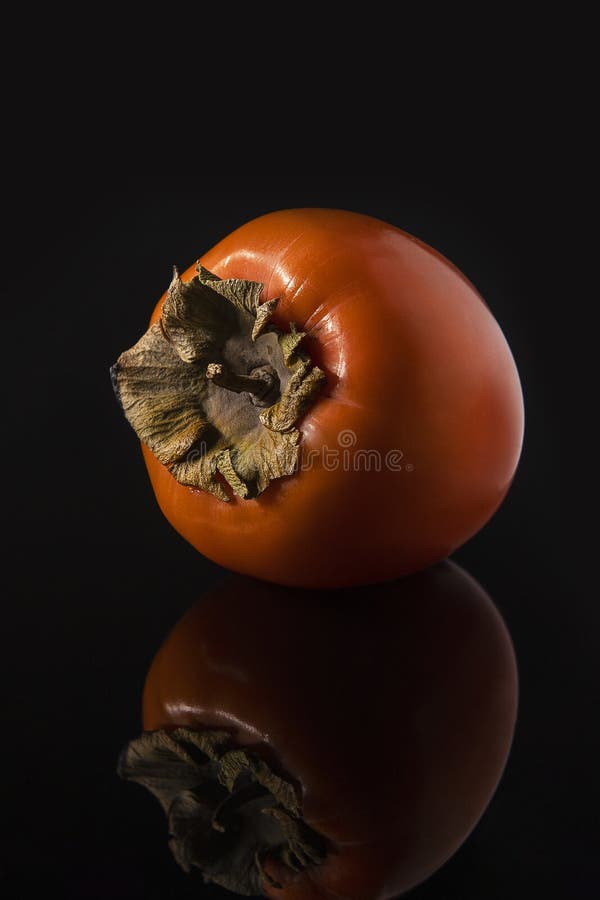 Persimmon stock image. Image of flower, orange, nature - 210876365