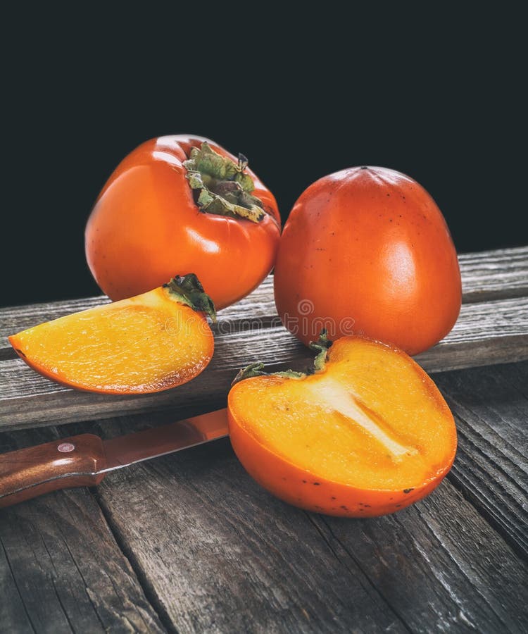 Persimmon fruit stock photo. Image of kakis, antioxidant - 93459964