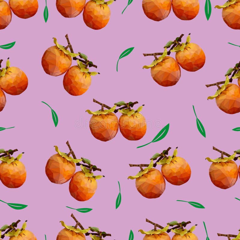 Persimmon pattern stock illustration. Illustration of texture - 200673769