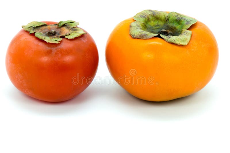 Persimmons stock image. Image of round, fruit, delicious - 35146535