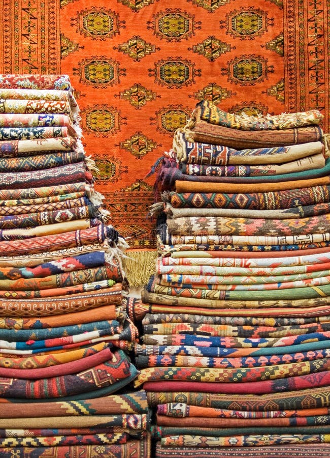 Persische Teppiche stockbild. Bild von geometrisch, fertigkeit - 3847397