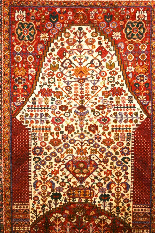 Persische Teppiche stockbild. Bild von geometrisch, fertigkeit - 3847397