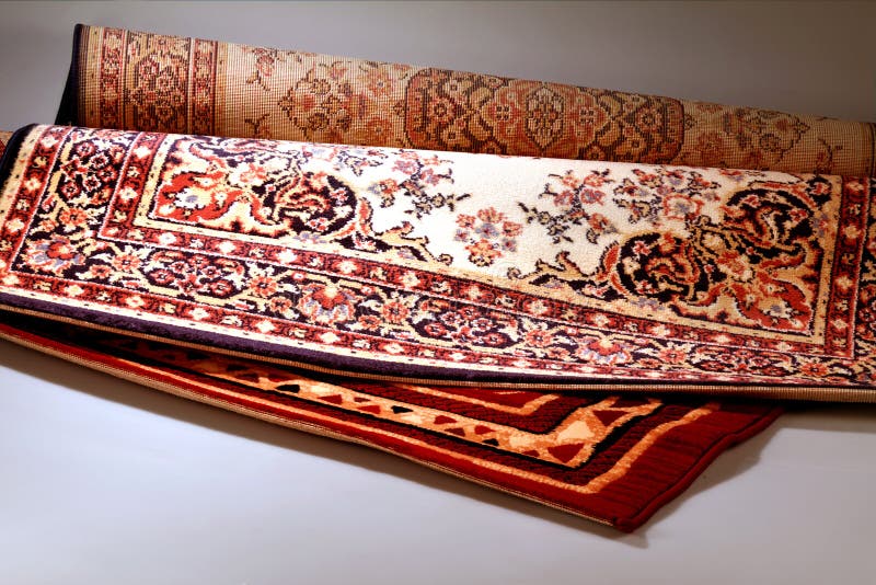 Persischer Teppich stockfoto. Bild von beschaffenheit - 18158504