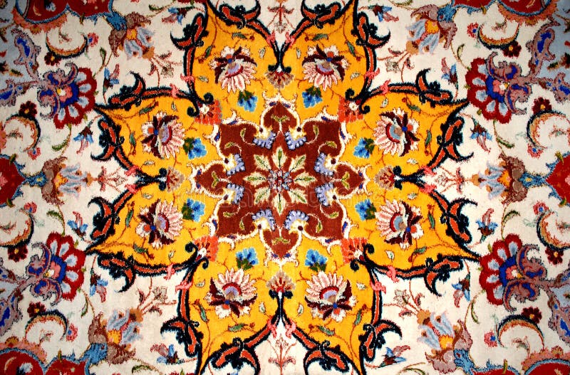 Persische Teppiche stockbild. Bild von geometrisch, fertigkeit - 3847397