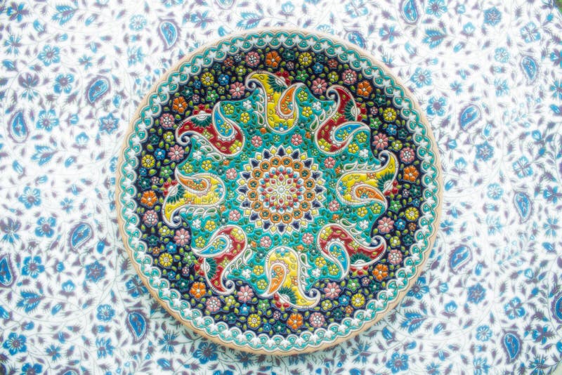 Persische Muster Von Golestan, Teheran Stockbild - Bild von blume ...