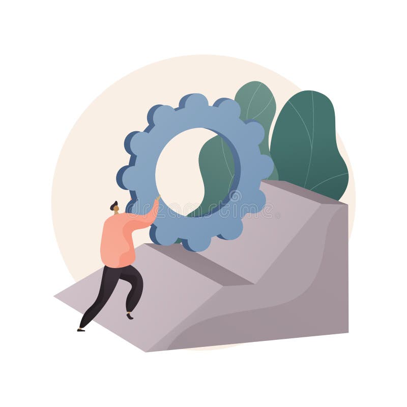 Persistence Abstract Concept Vector Illustration. Stock Vector ...