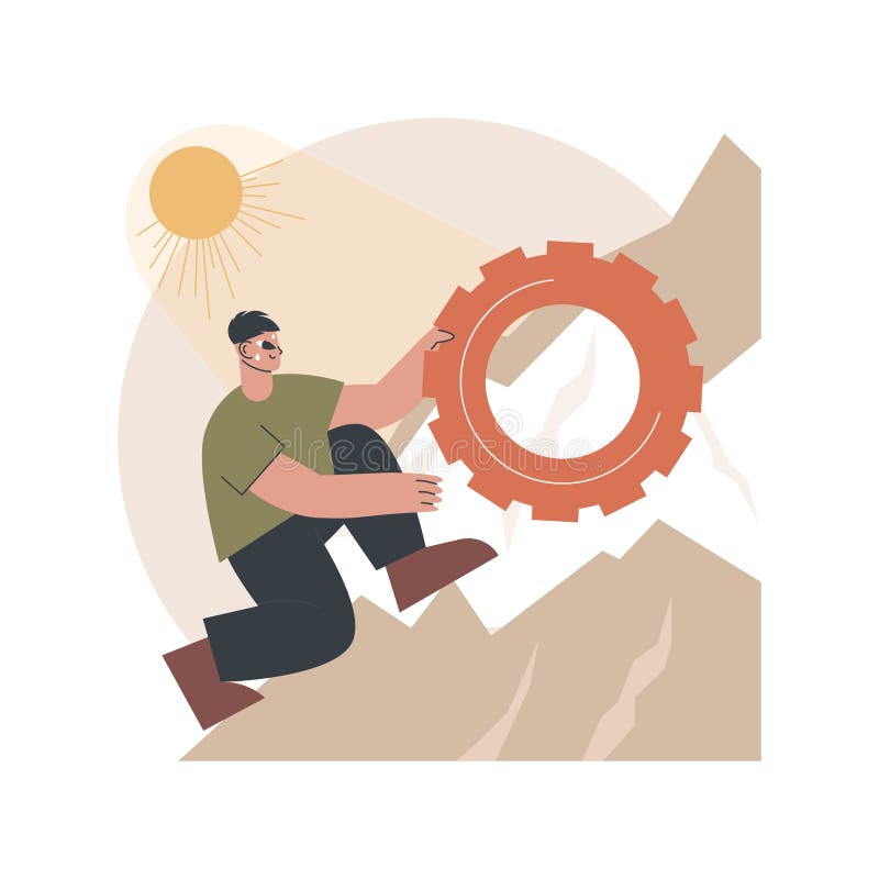 Persistence Abstract Concept Vector Illustration. Stock Vector ...