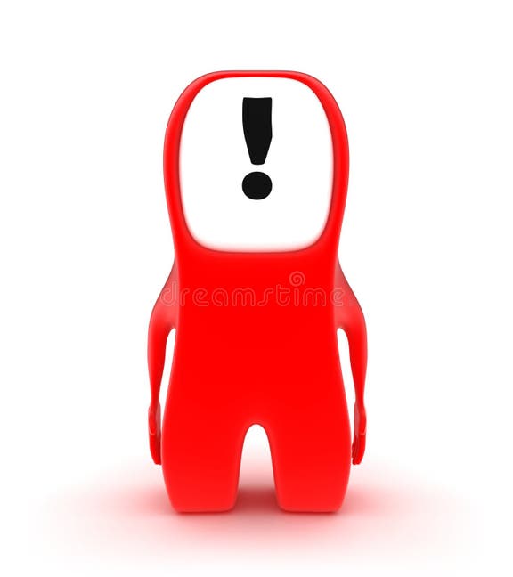 The person stock illustration. Illustration of help, exclamation - 26064907